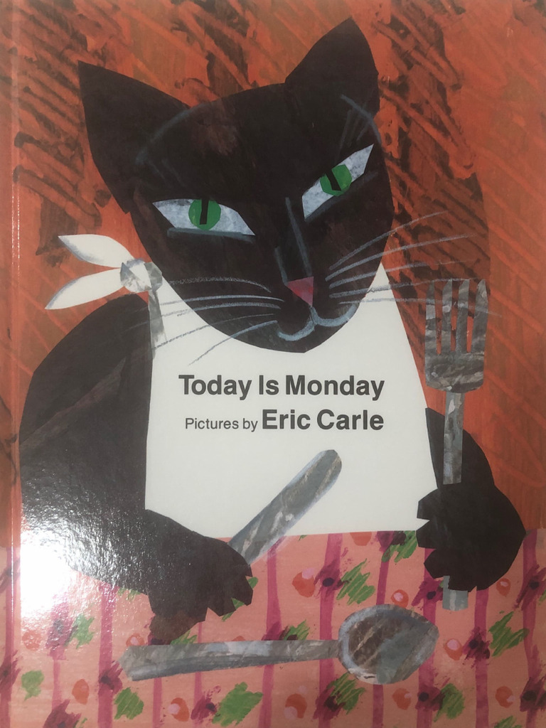 Today Is Monday- By Eric Carle Worksheet – MUCMV