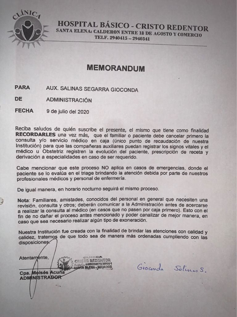 Sra. Geoconda Salinas LL | PDF