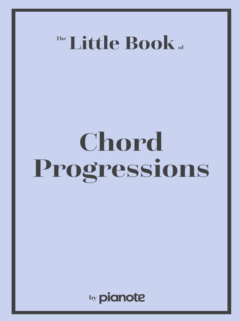 Little Books Chord Progressions Ebook 2 | PDF