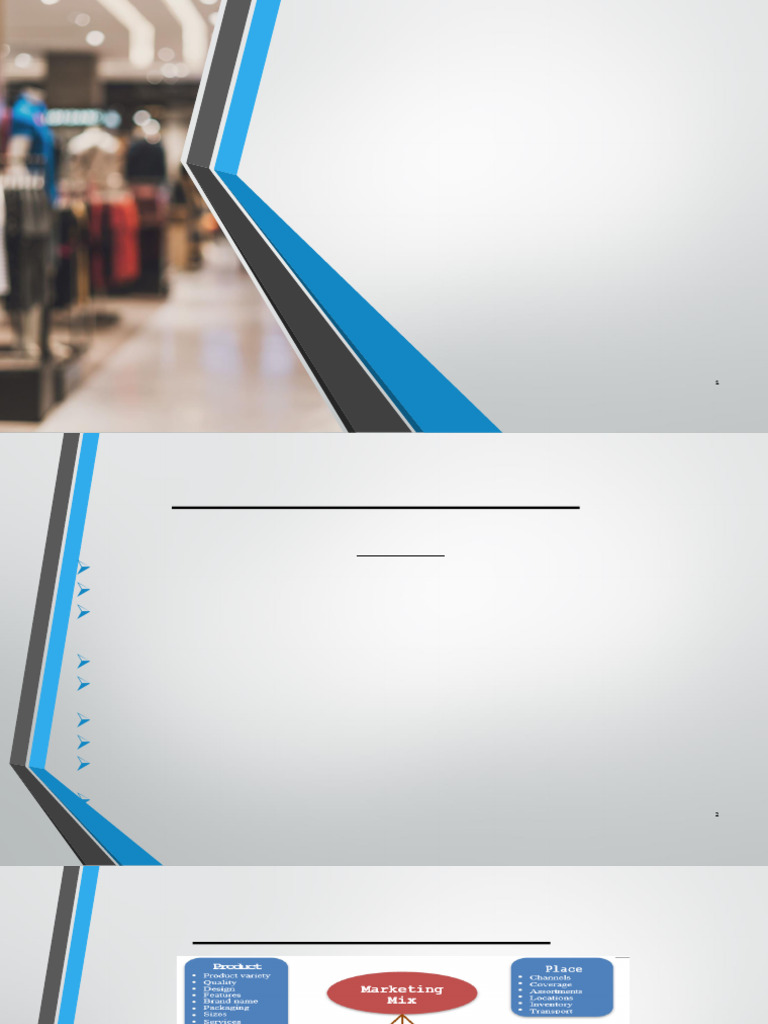 Retailing 1 - Assignment On The Marketing Mix - 2022 | PDF | Marketing