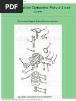 Briggs Engine Specs | PDF | Engine Technology | Vehicle Technology