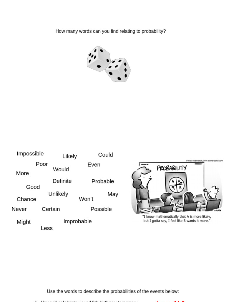 Probability 1 Pdf Mathematics