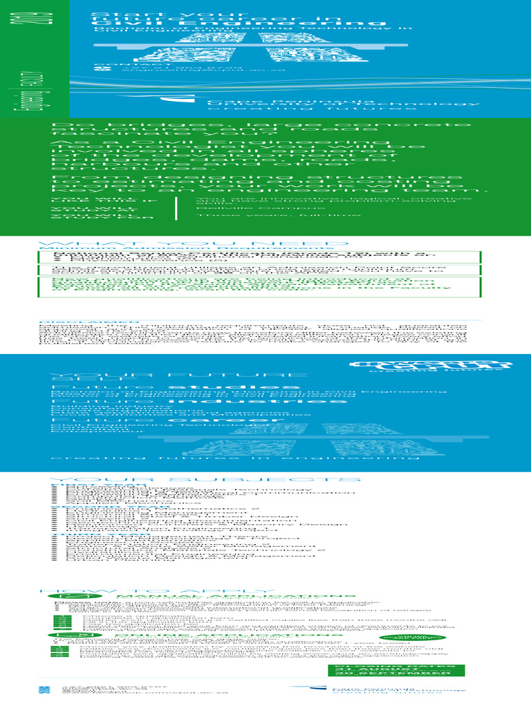 CPUT Civil Engineering Application Guide | PDF | Civil Engineering ...