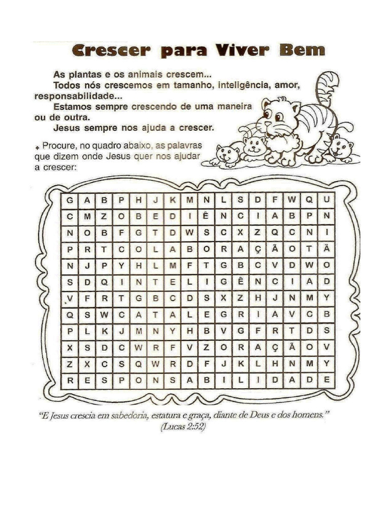 10 - Crescer para Viver Bem | PDF