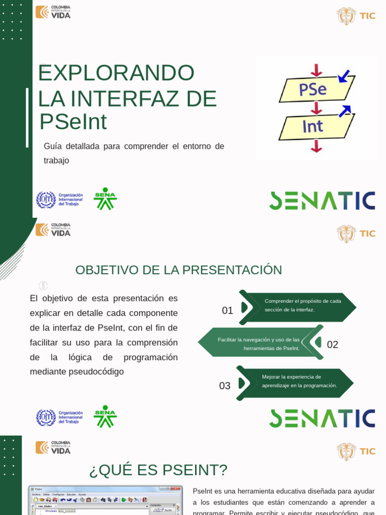 3.3.3.1 Interfaz de PSeInt | PDF | Programa de computadora | Programación