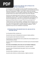 Acuerdos Sobre Identidad y Derechos de Los Pueblos Indígenas | PDF ...
