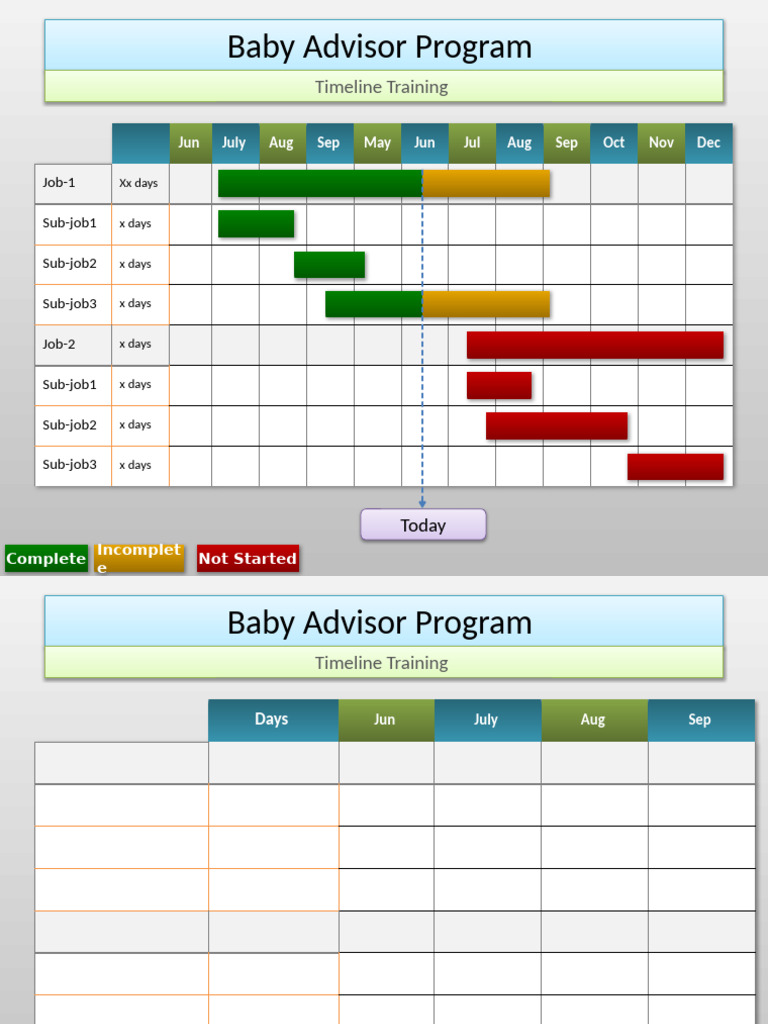 Baby Advisor Program Timeline Overview | PDF