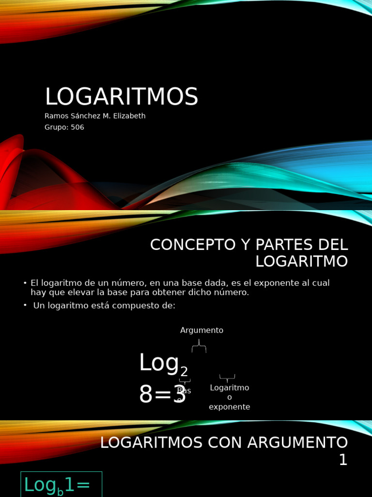Logar It Mos | PDF | Logaritmo | Exponenciación