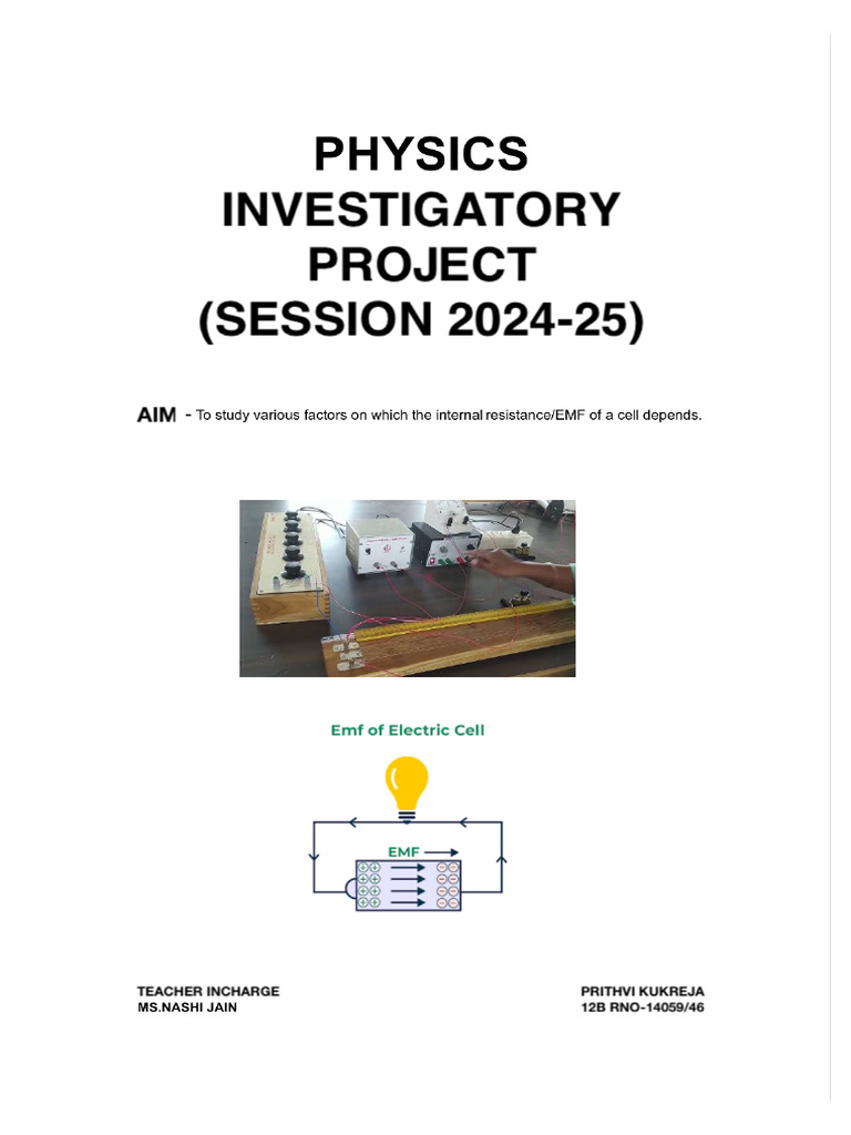Physics Project 2 | PDF