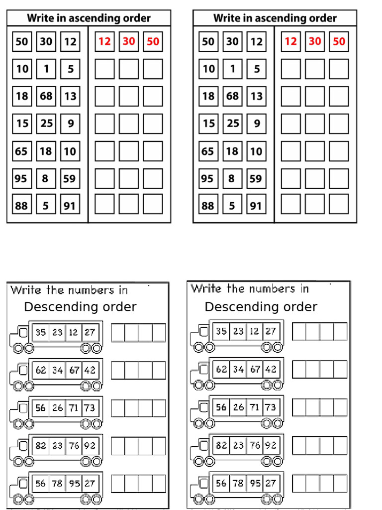 Understanding Descending Order Basics | PDF