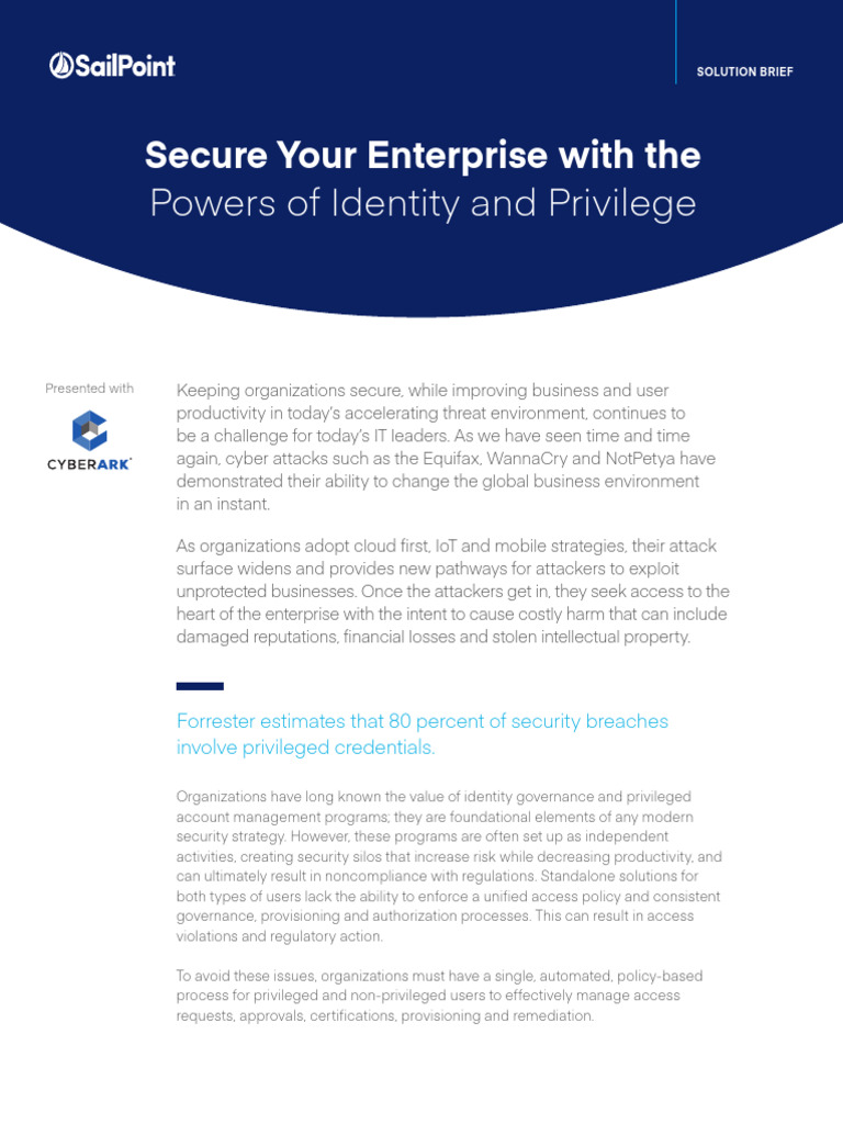 SB1213 The Power of Identity and Privileged Account Security Converge ...