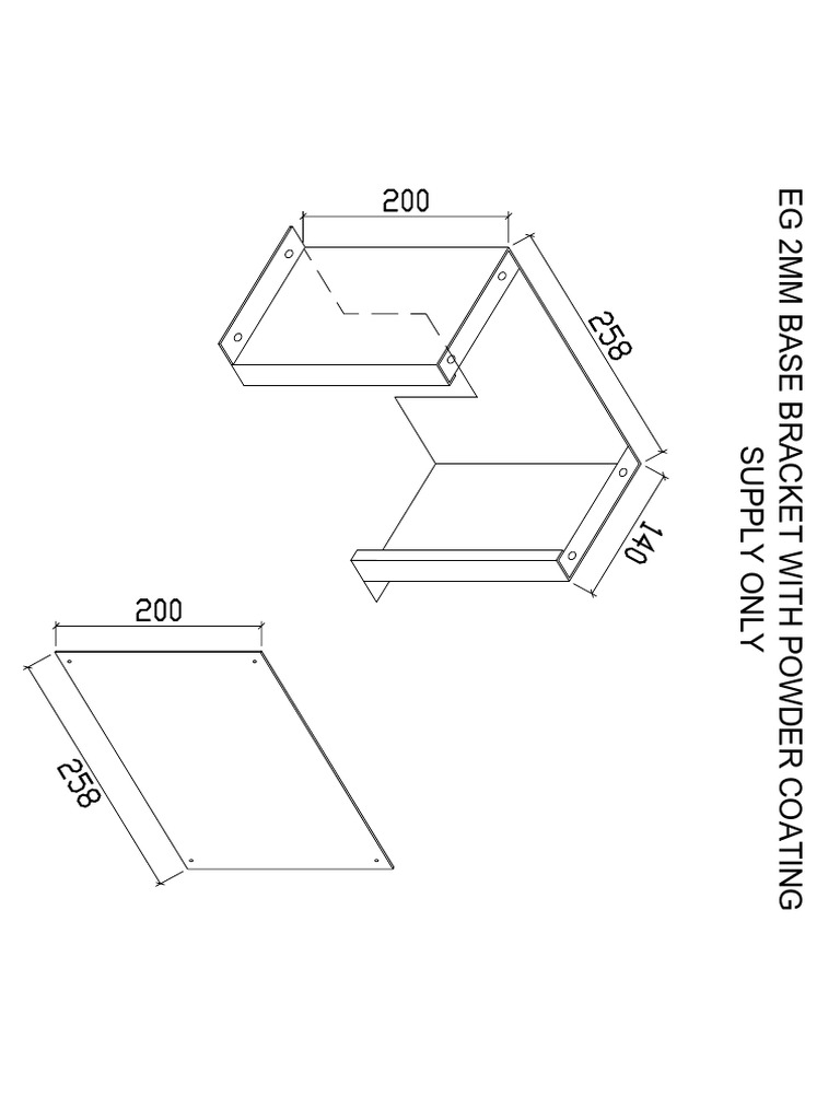 Eg 2mm Base Bracket | PDF