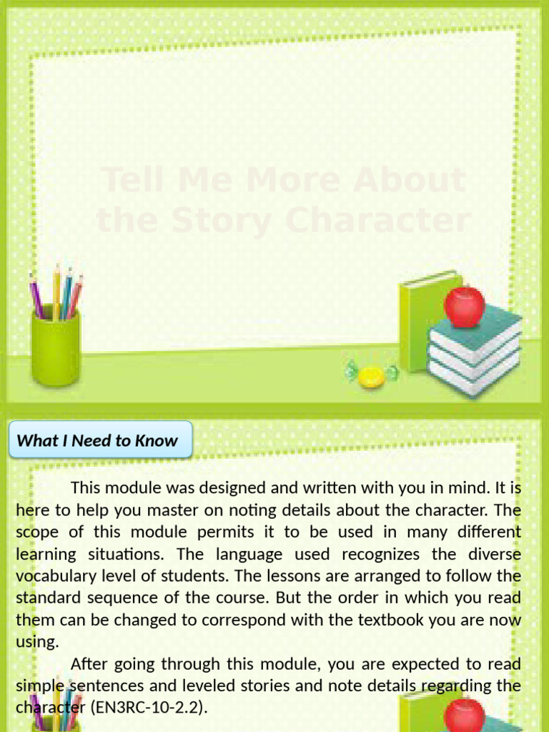 English 3 Quarter 1 Module 2. | PDF