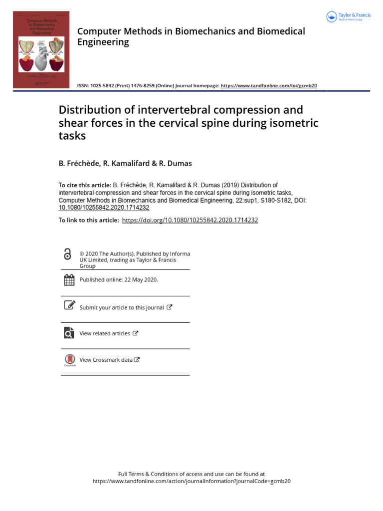 Distribution_of_intervertebral_compression_and_she | PDF | Human ...