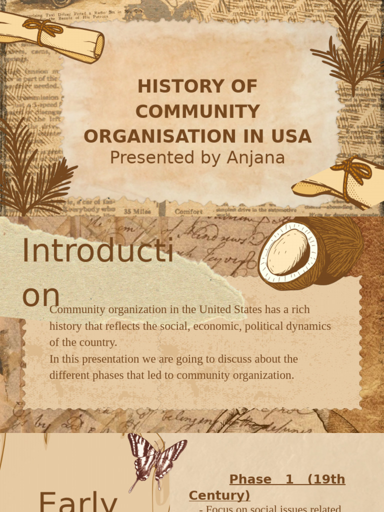 History of Community Organization USA | PDF | Student Nonviolent ...