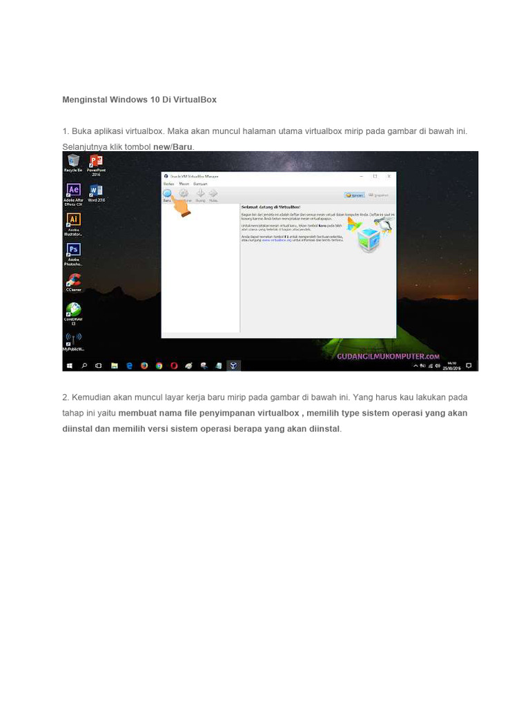 Intasl Win 10 Virtual Box | PDF