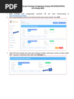 Tutorial Sinkronisasi Ekin BKN Dengan Aplikasi TPP Tulungagung | PDF