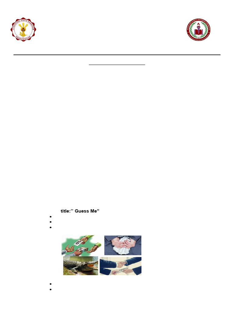 Graft and Corruption - Lesson Plan | PDF | Political Corruption