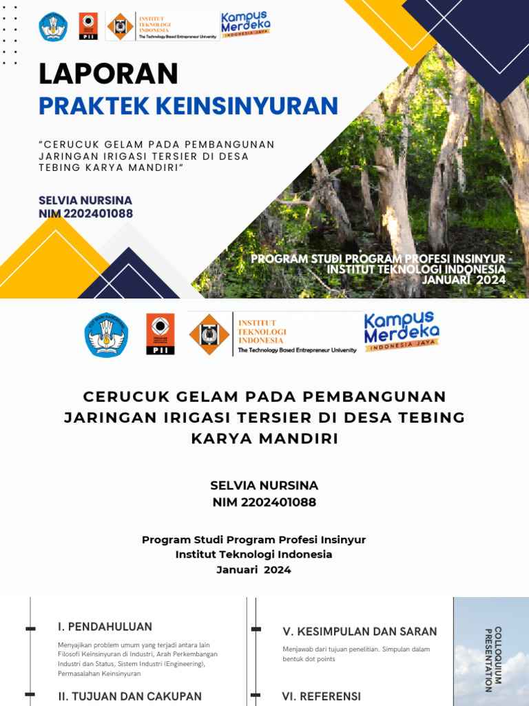 PPT KOLOKIUM - SELVIA NURSINA - 2202401088 | PDF