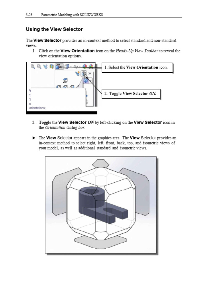 PARAMETRIC MODELING WITH SOLIDWORKS 2015.101-195 | PDF | Software ...
