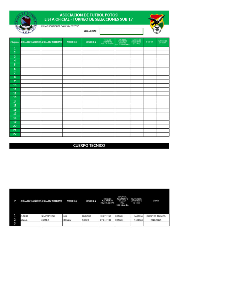 Torneo Primo Rodriguez | PDF