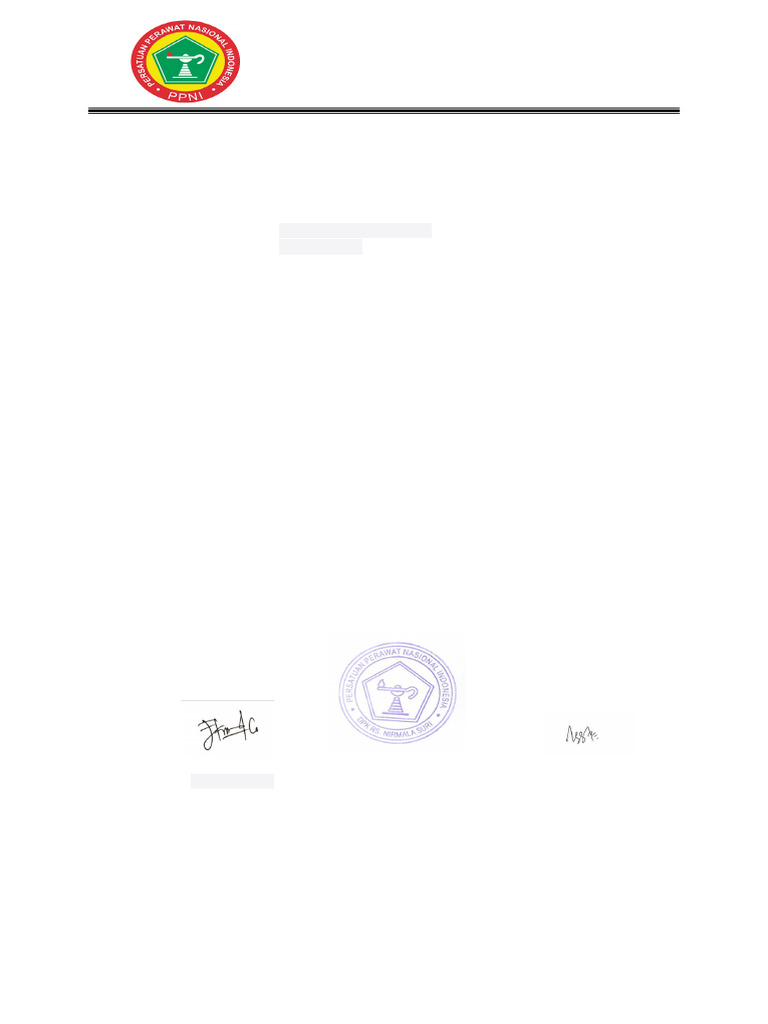 SURAT REKOMENDASI PPNI SIKP Baru | PDF