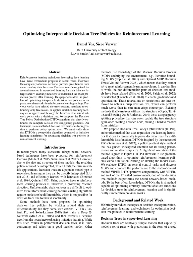 RLPO_decision_tree | PDF | Applied Mathematics | Machine Learning