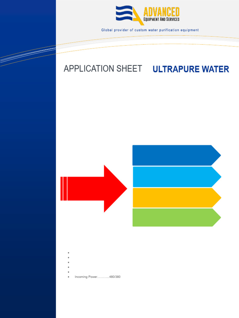 Ultrapure Water Systems Guide | PDF | Purified Water | Chemical Engineering