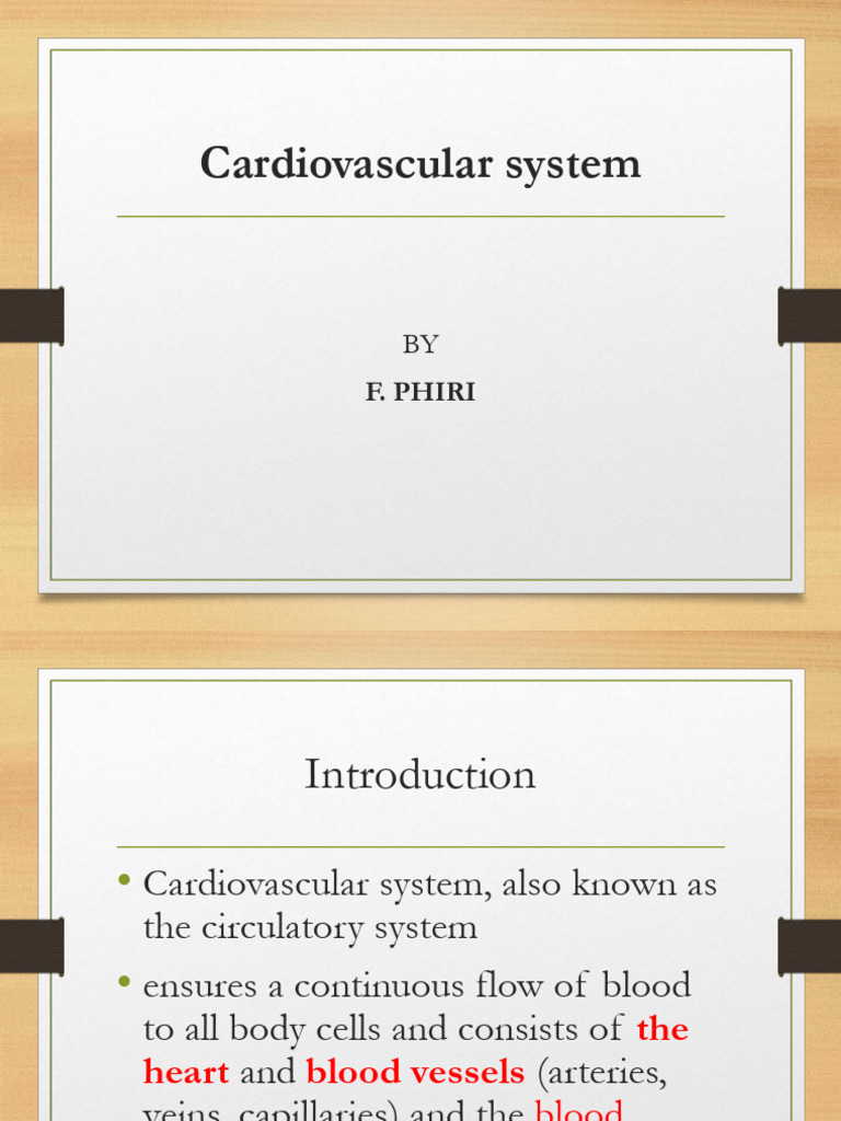 Pdf for cardio system | PDF | Heart Valve | Heart
