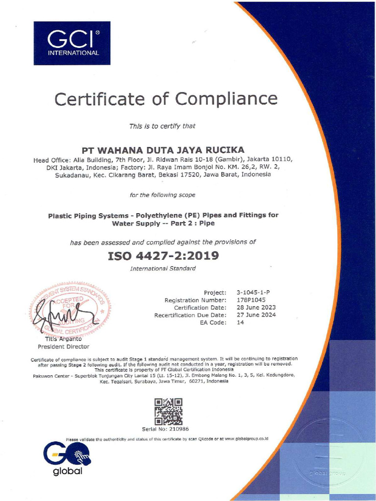 ISo 4427-2,2019 | PDF