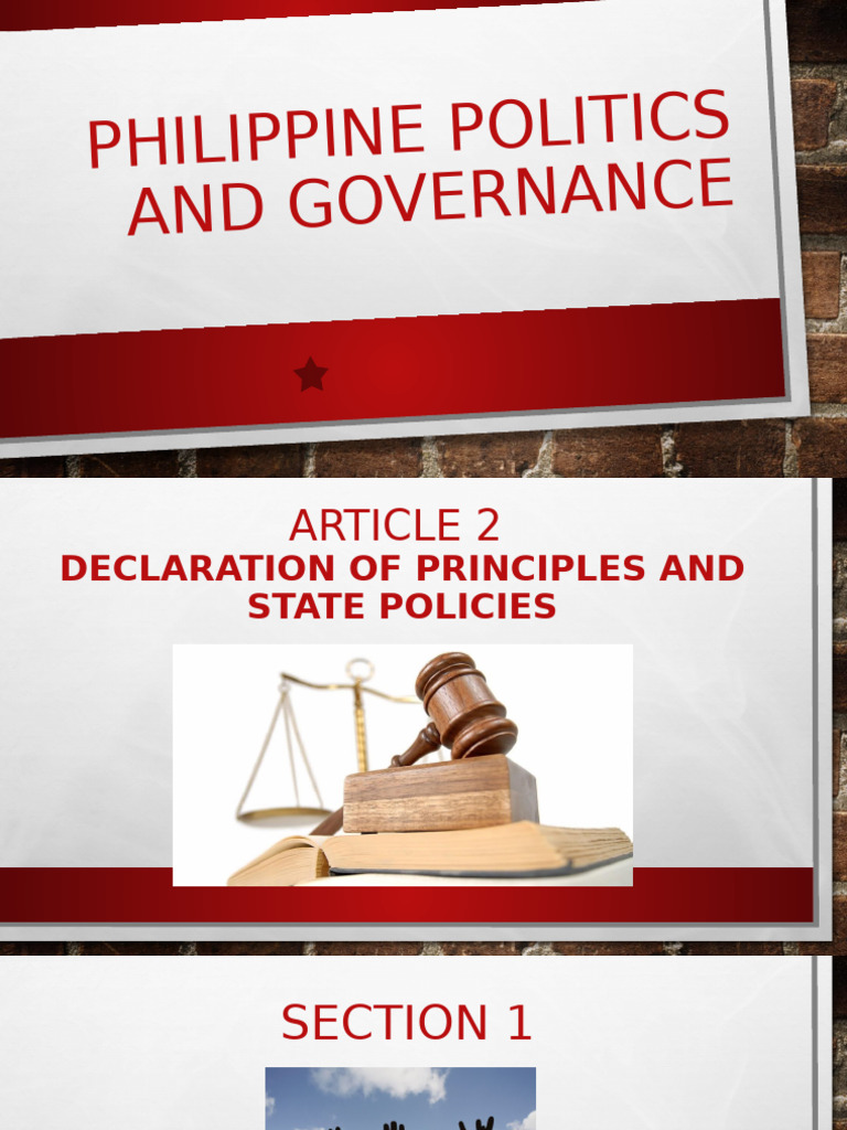 Lesson 6 - Preamble, Article 1 | PDF