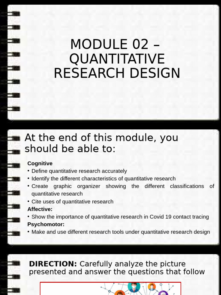 Module 02 - Quantitative Research Design | PDF | Statistics ...