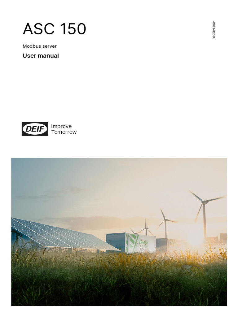 Asc 150 Modbus Server User Manual 4189341366 Uk | PDF | Parameter (Computer Programming ...