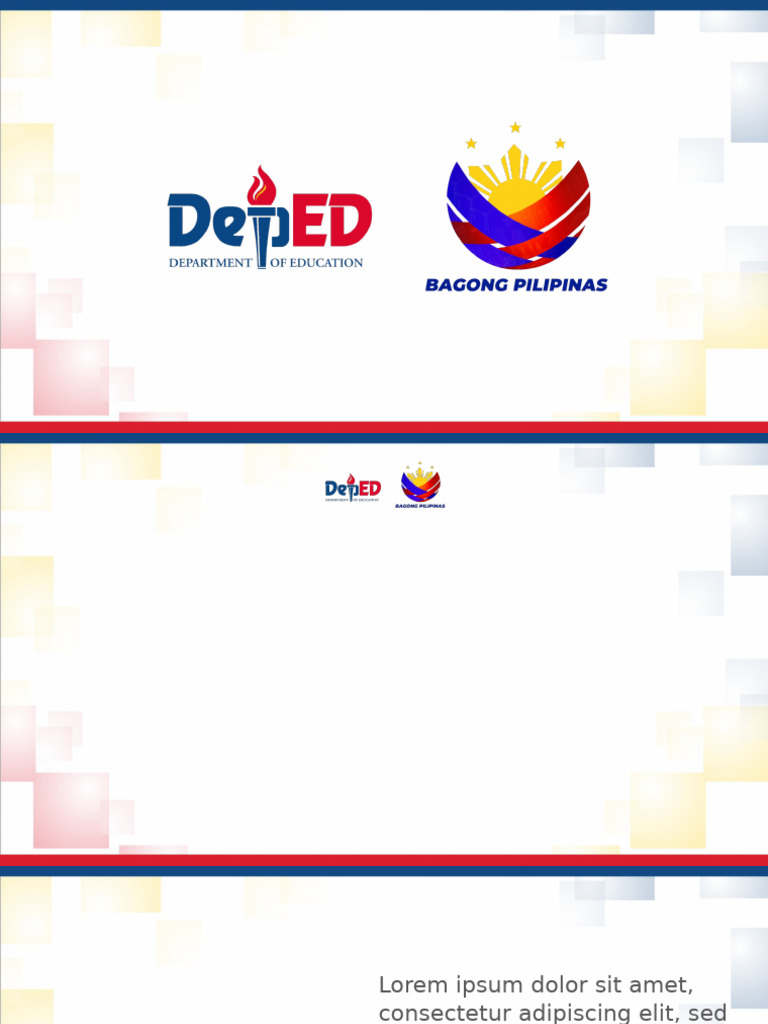 DepEd With Bagong Pilipinas PPT | PDF