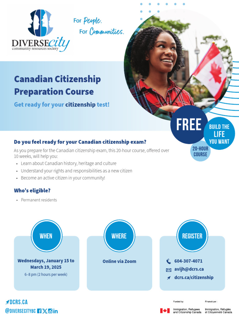 Free Online Canadian Citizenship Course | PDF