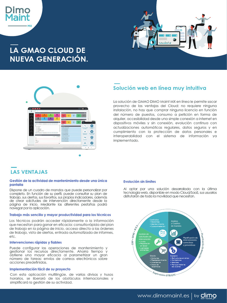 GMAO DIMO Maint: Gestión Eficiente en Cloud | PDF | Computación en la ...