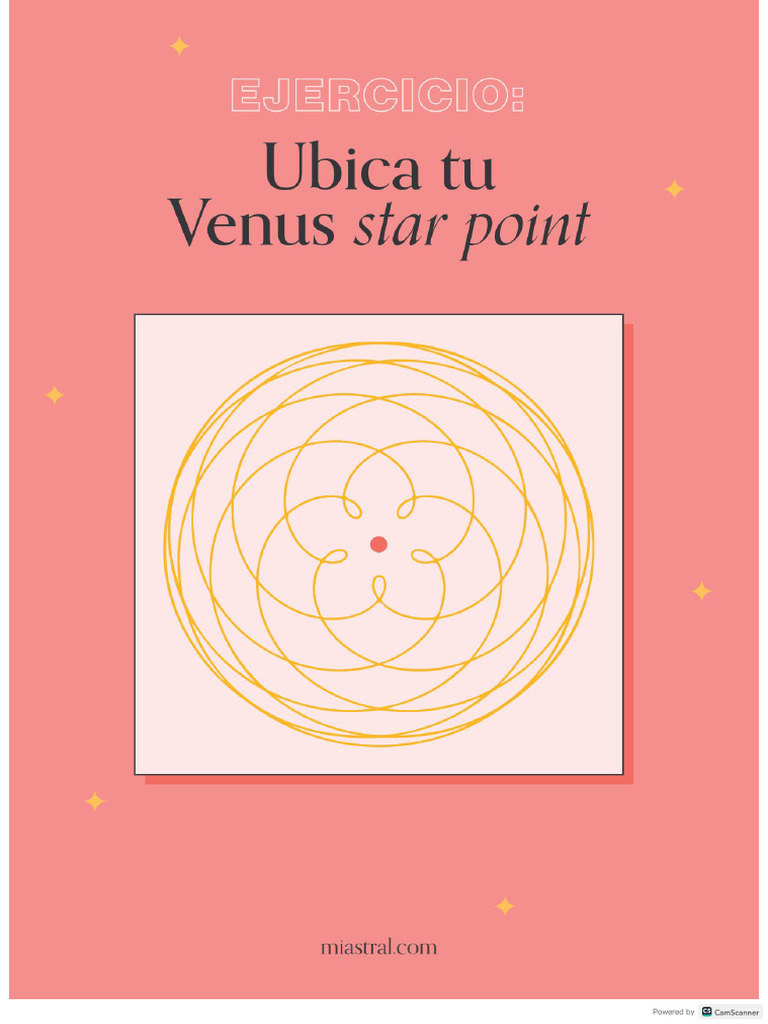 Ejercicio UBICA TU VENUS STAR POINT PDF | PDF