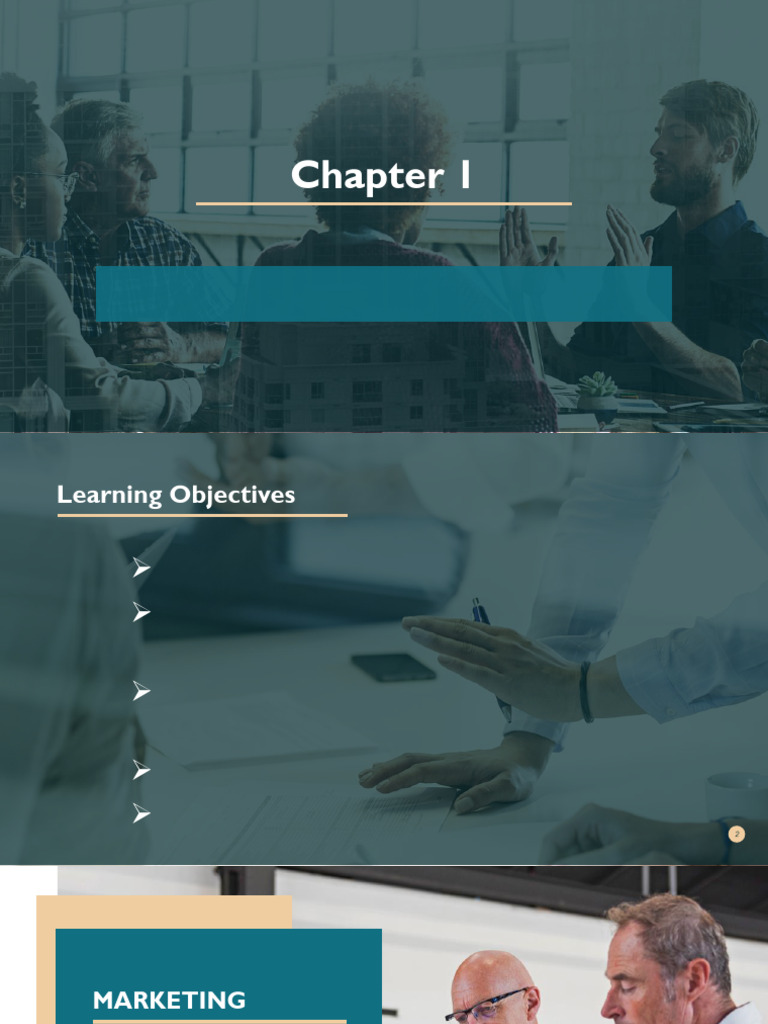 Chapter 1 - SESSION 1 PRINCIPLES OF MARKETING | PDF | Marketing | Business Economics