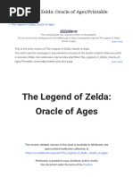 Zelda: Breath of the Wild Walkthrough | PDF | The Legend Of Zelda ...