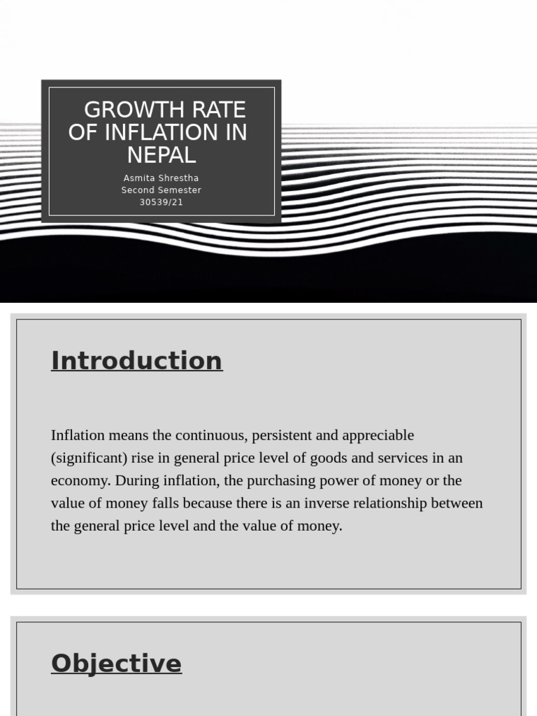 Nepal's Inflation Growth Rate Analysis | PDF