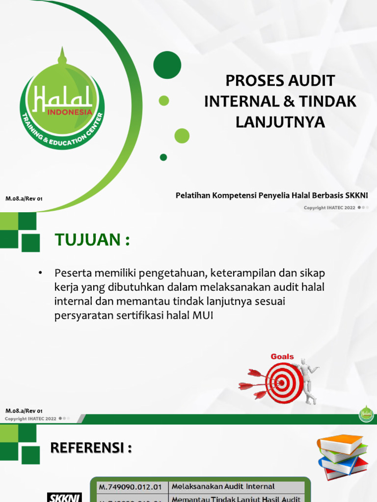 Modul 5. M.08.a Proses Proses Audit Internal Dan Tindak Lanjutnya - Non PBK 2022 | PDF