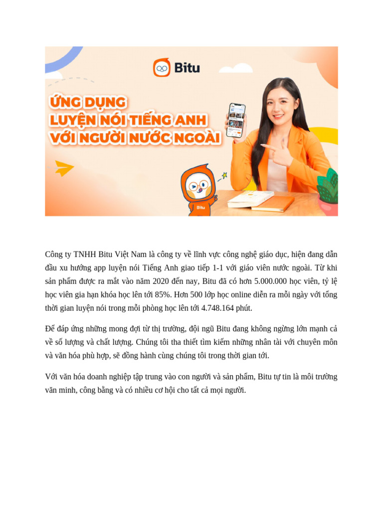 Academic Specialist - BITU | PDF