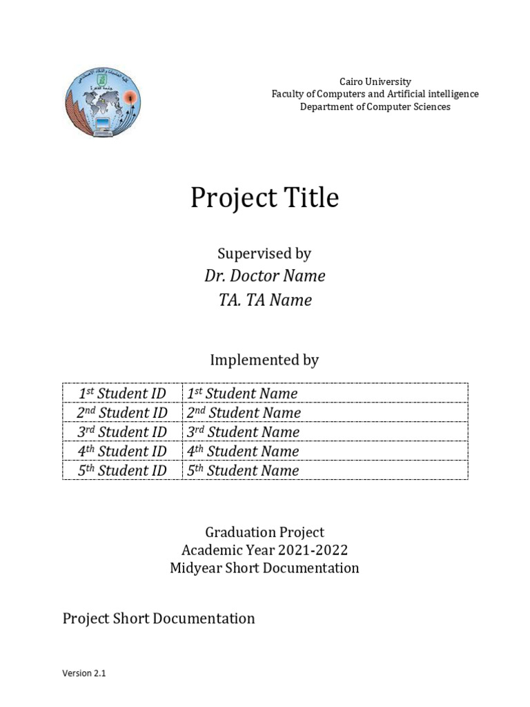 FCI-CU-GP-Midyear-Document-2021 | PDF | Databases | Computing