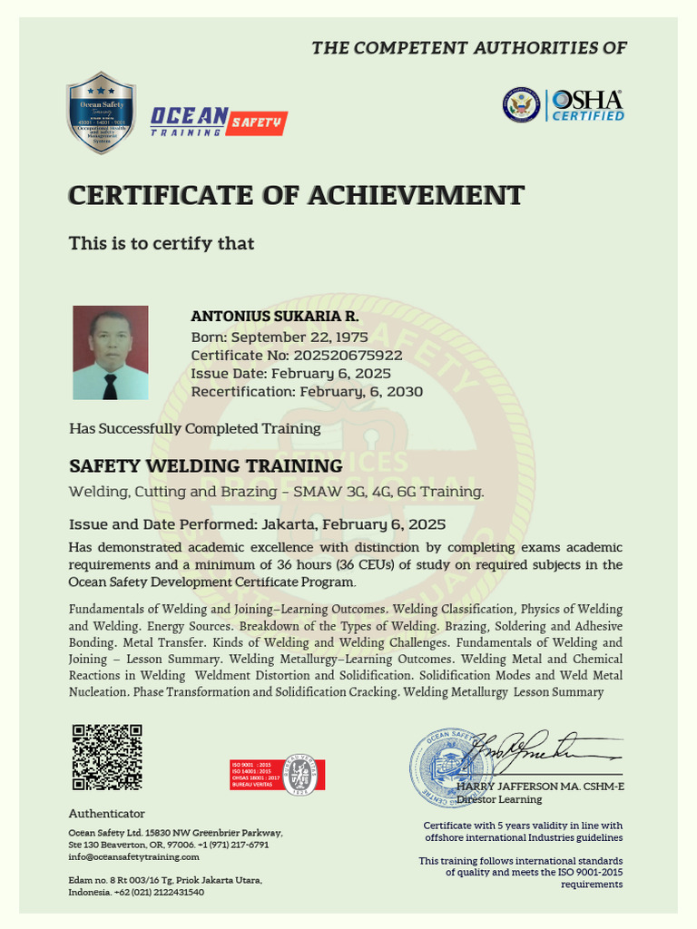 Welding Cert - 20250206 - 151143 - 0000 | PDF