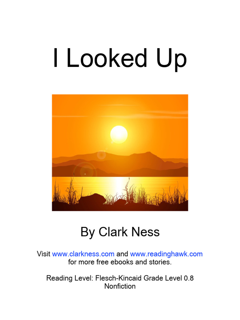 I Looked Up | PDF
