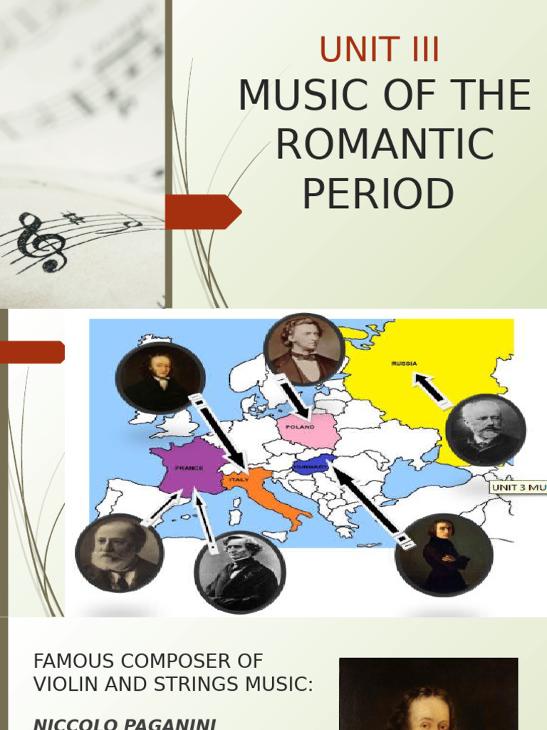 Lifes and Works of Romantic Composers | PDF | Robert Schumann ...