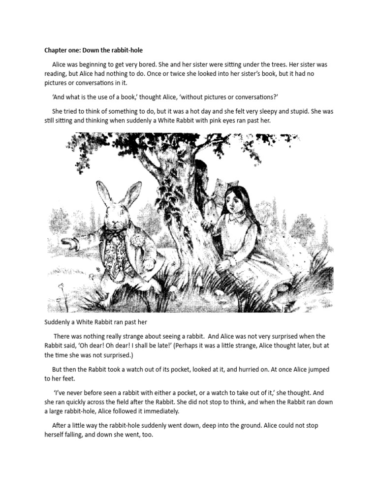 Chapter 1: Down the Rabbit-Hole | PDF