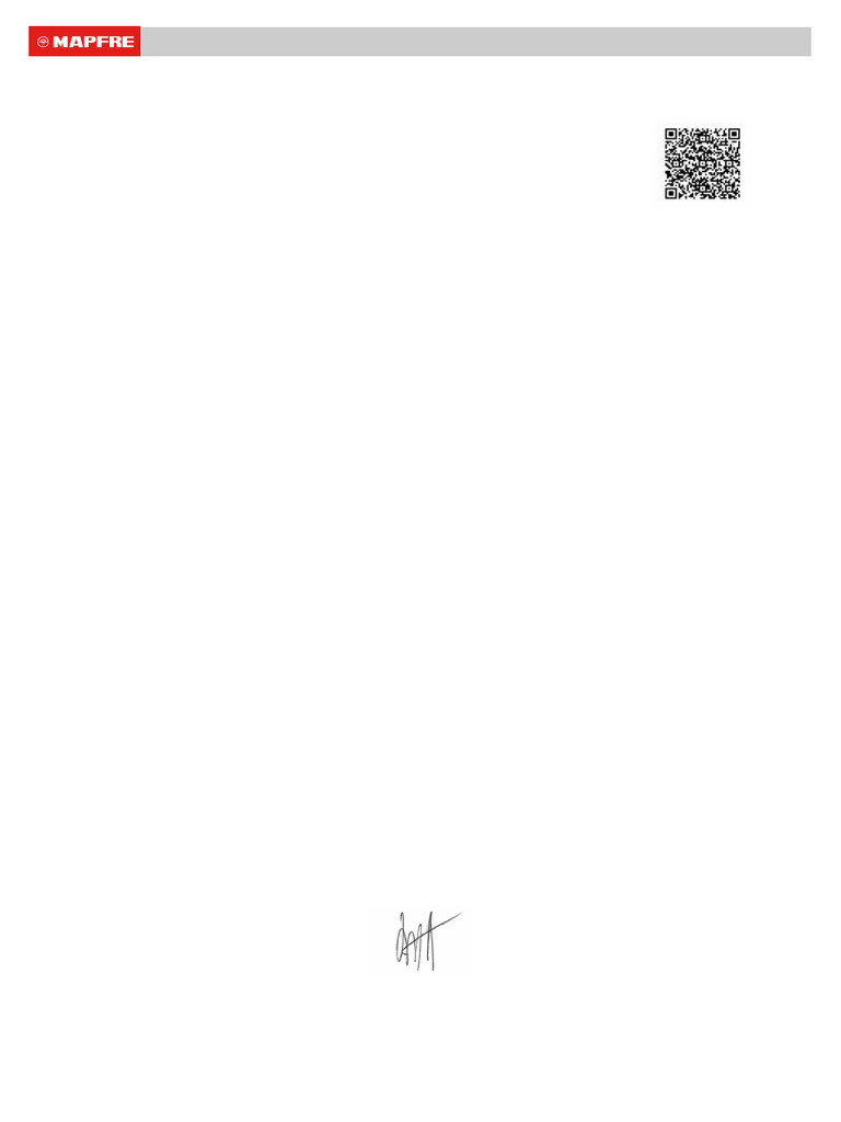 MAPFRE Póliza 218721212 | PDF | Póliza de seguros | Seguro