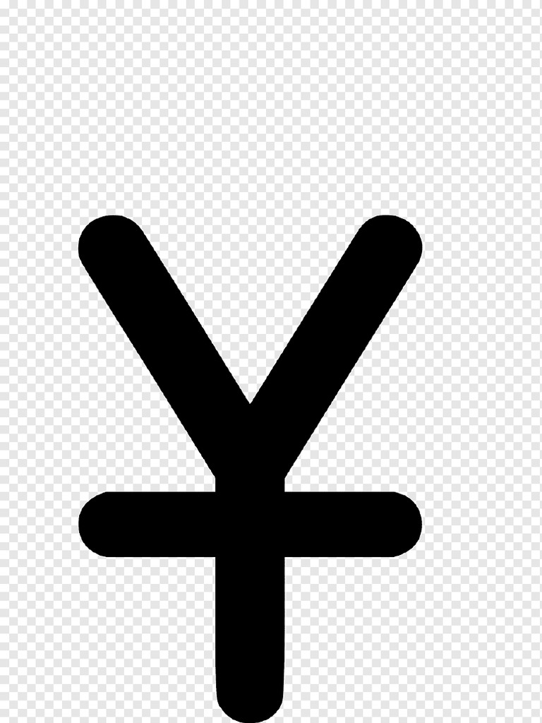 PNG Transparent Yen Sign Japanese Yen Character Renminbi Currency ...