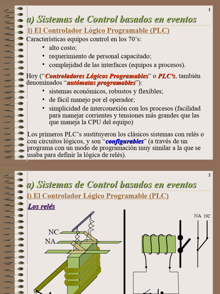Introducción a los PLC en Automatización | PDF | Controlador lógico ...